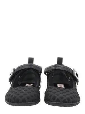 ROGER VIVIER Slip-on Mesh Sneakers With Crystal Buckle - Black