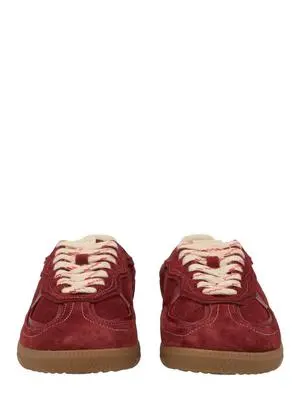 ALOHAS ALOHAS Leather Low-Top Sneakers Brown