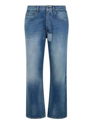 MAISON MARGIELA MAISON MARGIELA Slim Repaired Jeans