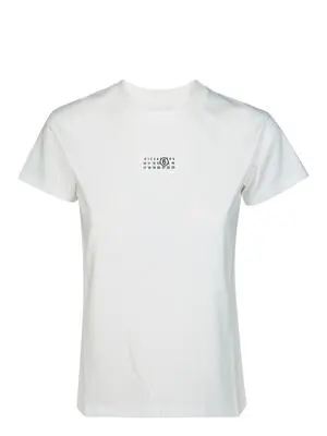 MAISON MARGIELA Numeric Cotton T-shirt - Bianco