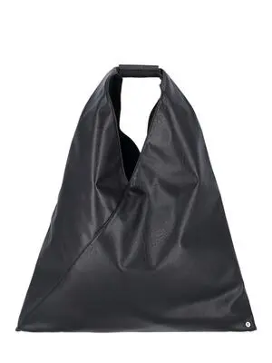 MAISON MARGIELA Mini Polyurethane Handbag - Black