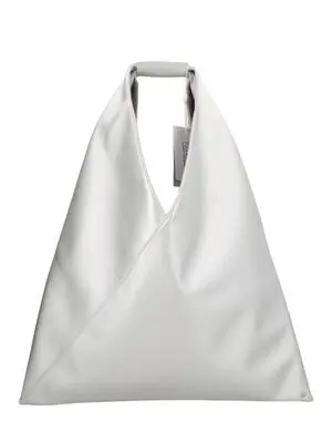 MAISON MARGIELA Mini Handbag With Metallic Accents - Silver