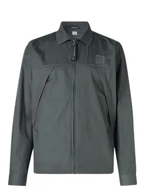 C.P. COMPANY C. P. Company Zip-pocket Shirt - Grey