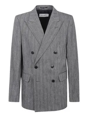 Dries Van Noten Double-breasted Blazer - Black