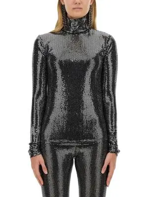 Isabel Marant Étoile Joyela' Turtleneck Top - Black