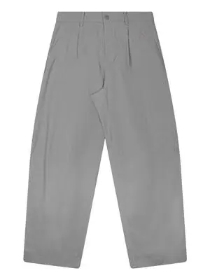 C.P. COMPANY Wide-leg Pleated Trousers - Grey
