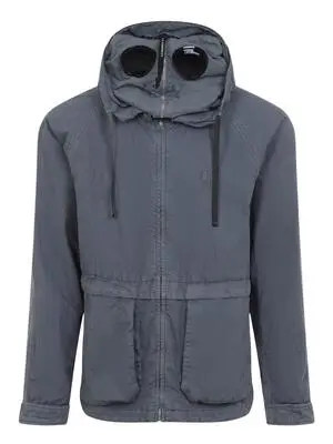 C.P. COMPANY Wax Explorer Goggles-detail Jacket - Grey