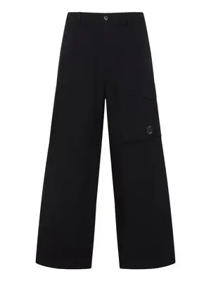 C.P. COMPANY Micro-reps Boxy Cargo Lens Pants - Black