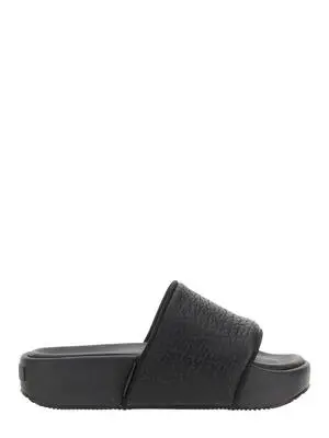 Y3 Y-3 Chic Slide Sandal With Grained Rubber Sole