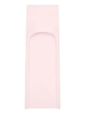 COURREGES Logo Detail Flap Pocket Mini Skirt - Pink