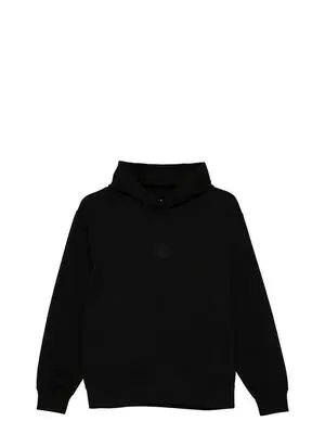 C.P. COMPANY Logo Detail Hoodie - Black