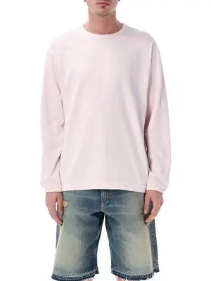 SUNFLOWER Long Sleeve Organic Cotton T-shirt For Size - Pink