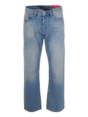 DIESEL® Classic Fit Denim Jeans - Blu