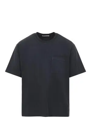 Marni Cotton T-shirt With Patches - Black