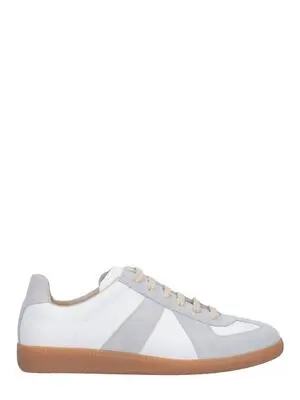 MAISON MARGIELA 2.5 Cm Sole Leather Sneakers - White