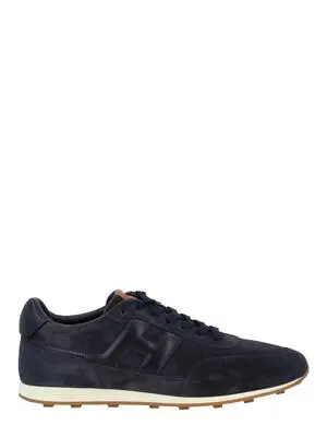 Hogan HOGAN Athletic Sneakers With Suede Inserts Blue