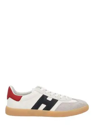 Hogan HOGAN Low-Top Leather Sneakers With Suede Accents Multicolour