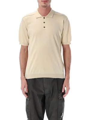 C.P. COMPANY C. P. Company Graphic Logo Short Sleeve T-shirt - Beige