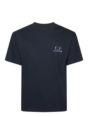 C.P. COMPANY Mini T-shirt For Ss26 - Blu