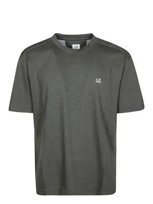C.P. COMPANY Cp Company Mini Logo Graphic T-Shirt For Men Grigio