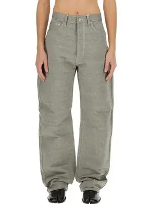 MAISON MARGIELA Straight Leg Five-pocket Jeans - Denim