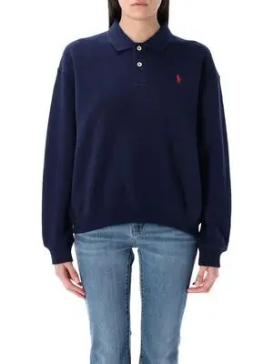 Polo Ralph Lauren POLO RALPH LAUREN Relaxed Fit Ribbed Polo Blue