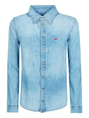 DIESEL® Blue Denim Shirt - Blu