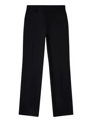 DIESEL® Tailored Straight Leg Trousers - Black