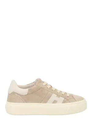 Hogan HOGAN Leather Sneakers Beige