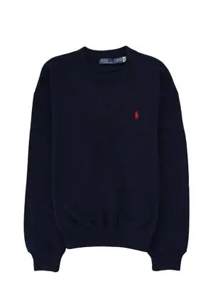 Polo Ralph Lauren POLO RALPH LAUREN Embroidered Logo Crewneck Sweatshirt Blue