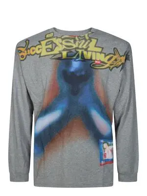 DIESEL® Box Fit Mini Sleeve T-shirt - Grigio