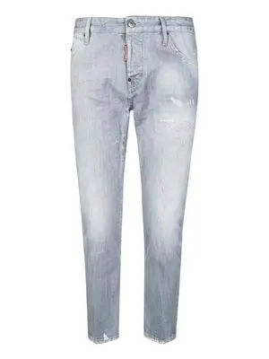 Dsquared2 Brushed Slim Twist Jeans - Grigio