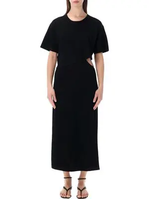 THE GARMENT Cutout Knit Maxi Dress - Black