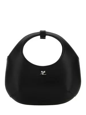 COURREGES Mini Handbag - Black