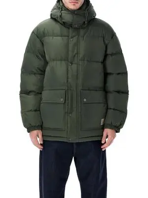 Carhartt Work In Progress Carhartt WIP Brent Jacket - Padded, Hooded, Waterproof Green