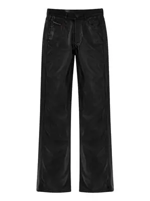 DIESEL® Plain Polyester Trousers - Black