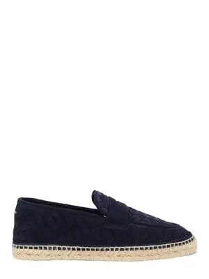 CastaÑer Woven Slip-on Espadrille Loafers - Blue