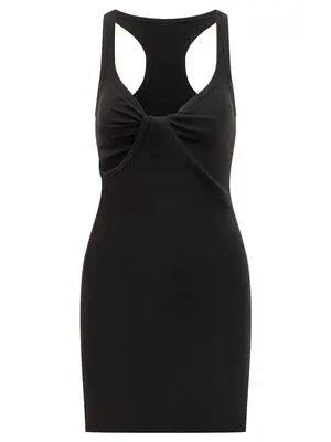 COURREGES Mini Twist Dress - Black