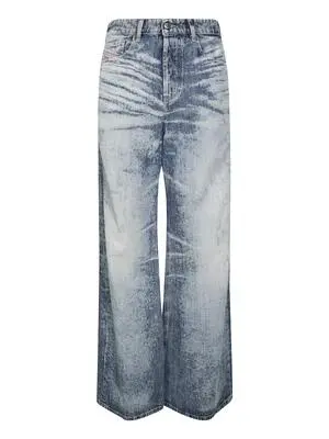 DIESEL® DIESEL Paint Splash Wide-Leg Jeans