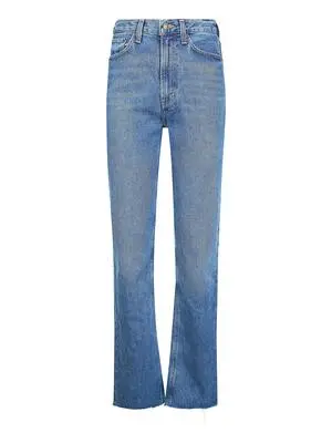 AGOLDE Leena High-waisted Jeans - Blu