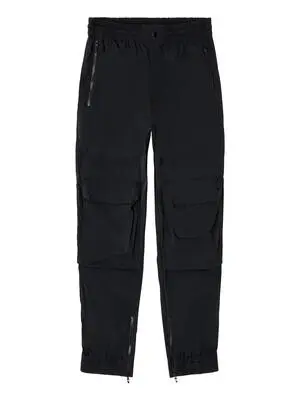 DIESEL® Cargo Pants With Zip And Snap Button Closure - Nero