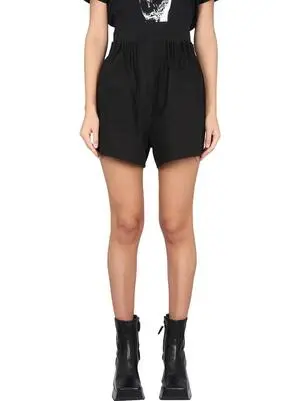Raf Simons Cotton Denim Bermuda Shorts - Black