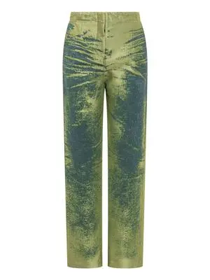 DIESEL® Straight Leg Abstract Print Trousers - 009