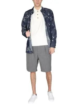 Engineered Garments Embroidered Shirt - Blue