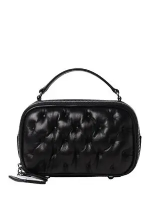 MAISON MARGIELA Quilted Pouch Handbag - Black