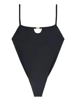 DIESEL® Adjustable Mini Bodysuit With Cut-out Detail - Onyx