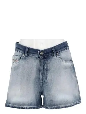DIESEL® DIESEL High-Waisted Denim Shorts Denim
