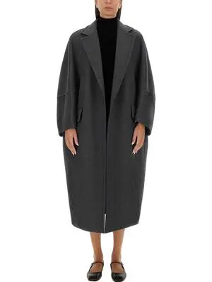 Max Mara Asburg Wool Coat - Grey