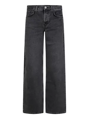 AGOLDE Low Rise Loose Jeans - Nero