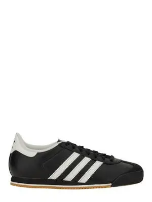 ADIDAS ORIGINALS K74 Kick Leather Sneakers - Black